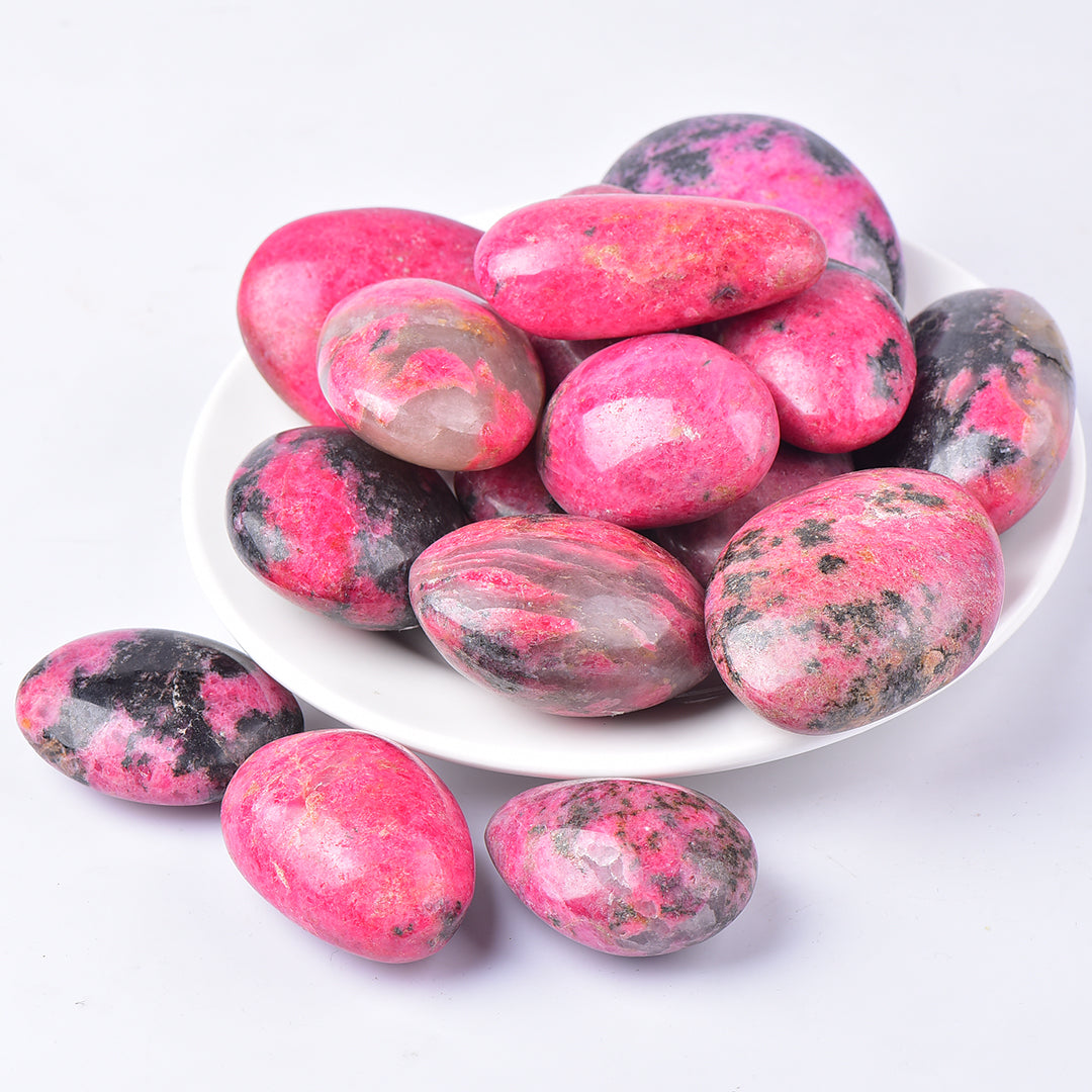crystal palms-Rhodnite palm stone for wholesale price ...