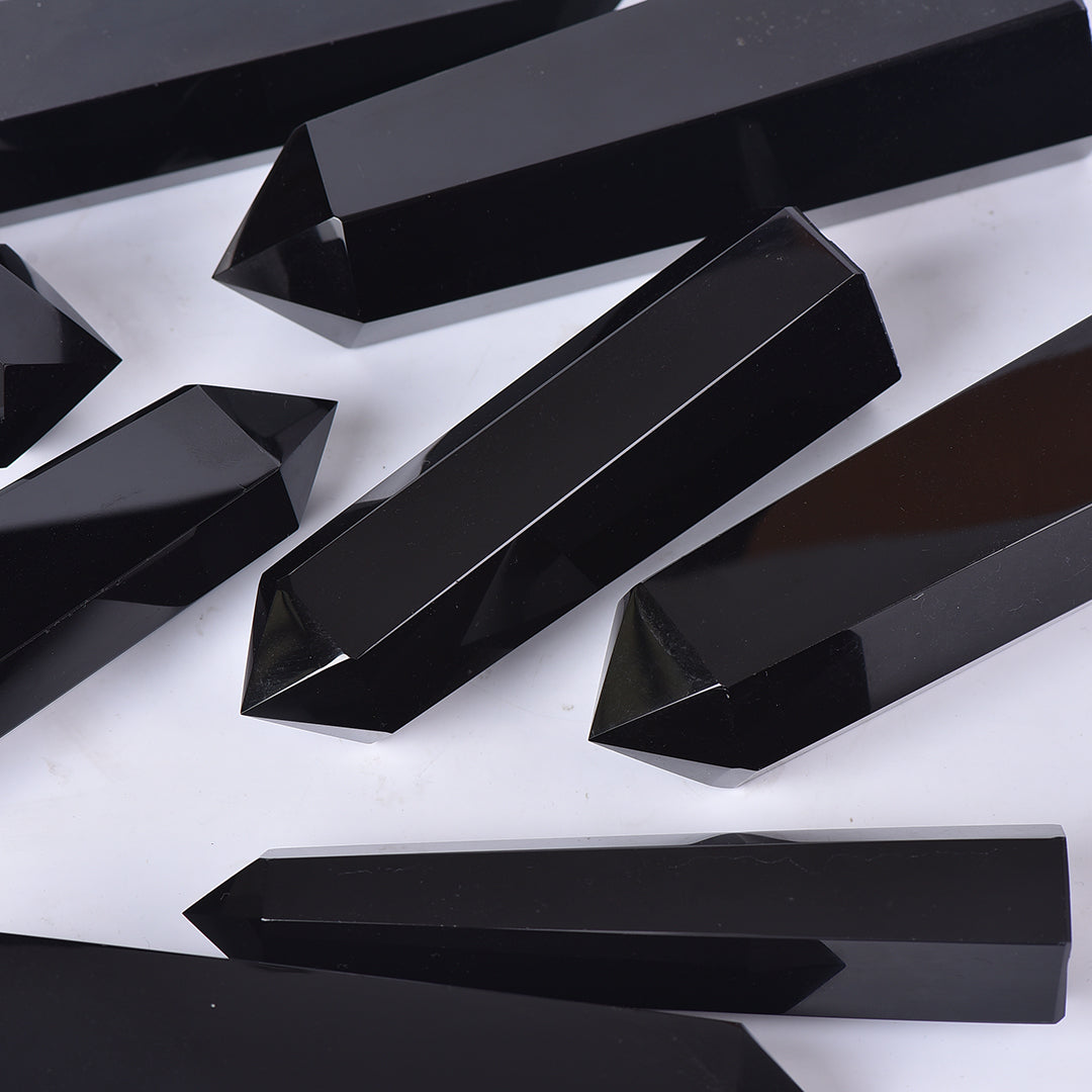 crystal towers-Obsidian big tower for wholesale price | Crystal ...
